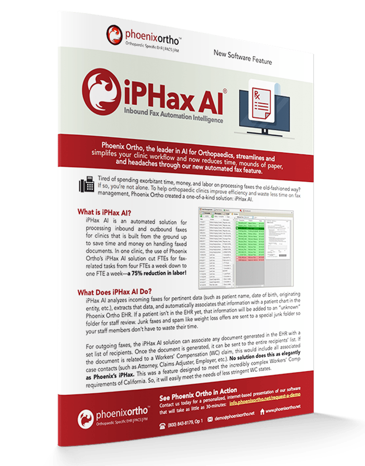 EHR Systems for Orthopedic Practices | Phoenix Ortho